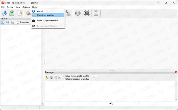 Installation and activation scripts iProg Pro